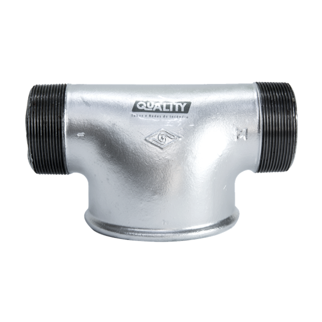 Tee para Hidrante 4" X 2 1/2" - BSP